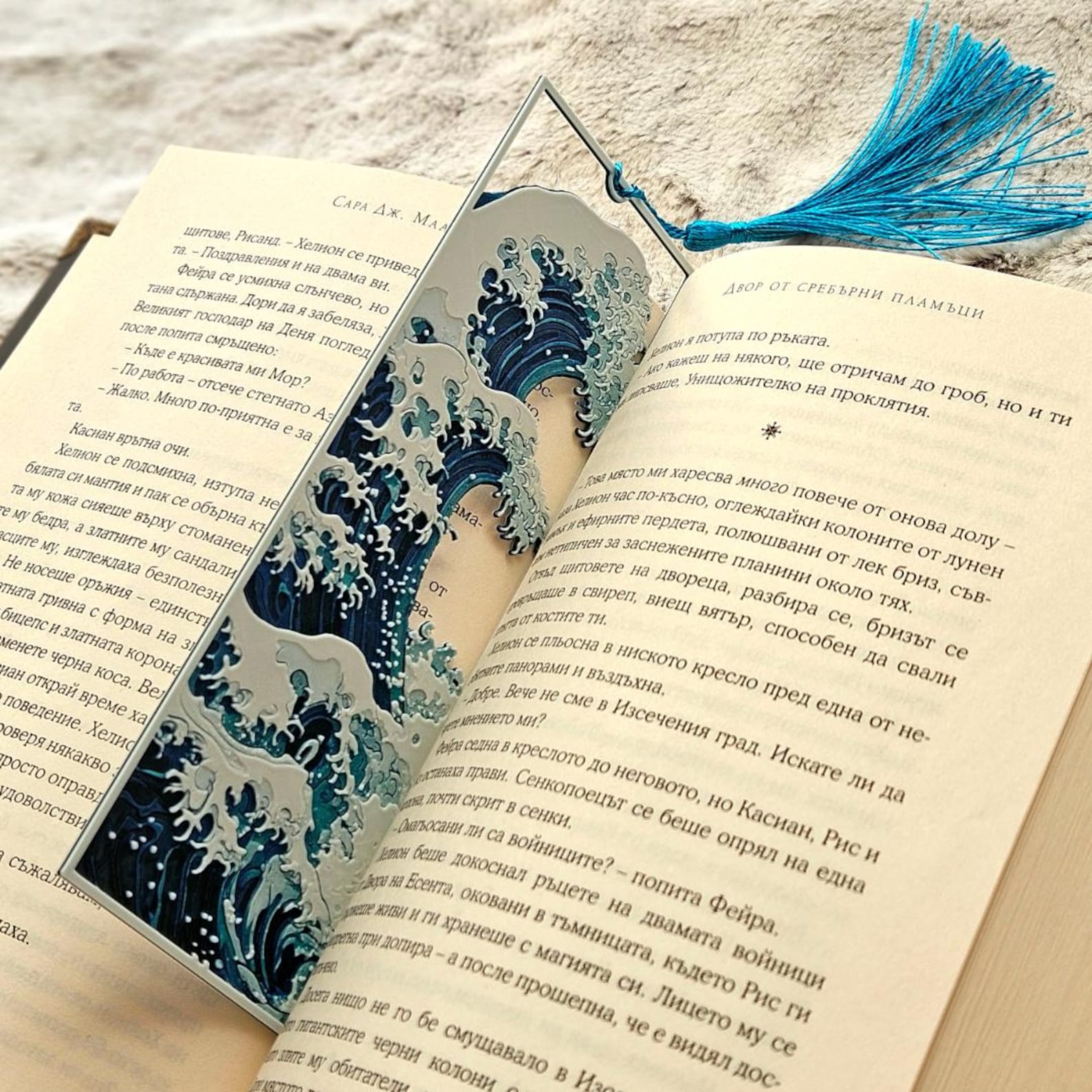 The Great Wave Bookmark | Hokusai Japanese Art, 3D Printed - Etsy