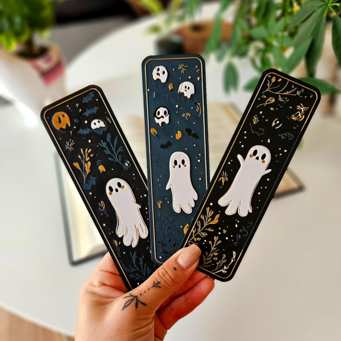 Cute Ghost Bookmark – Halloween Book Lover Gift - Etsy
