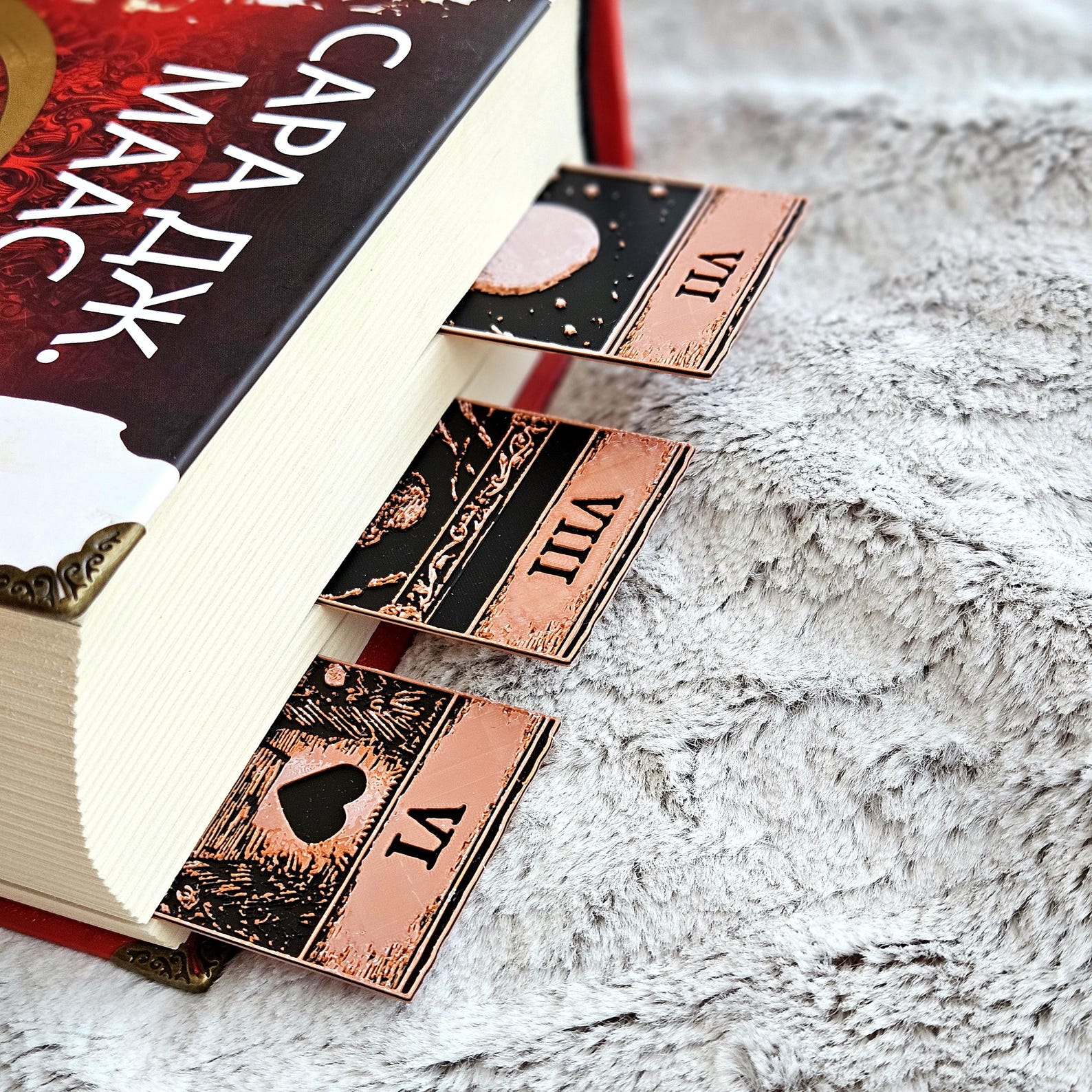 Tarot Bookmarks Set #3 | the Lovers, the Chariot & Strength | Major ...