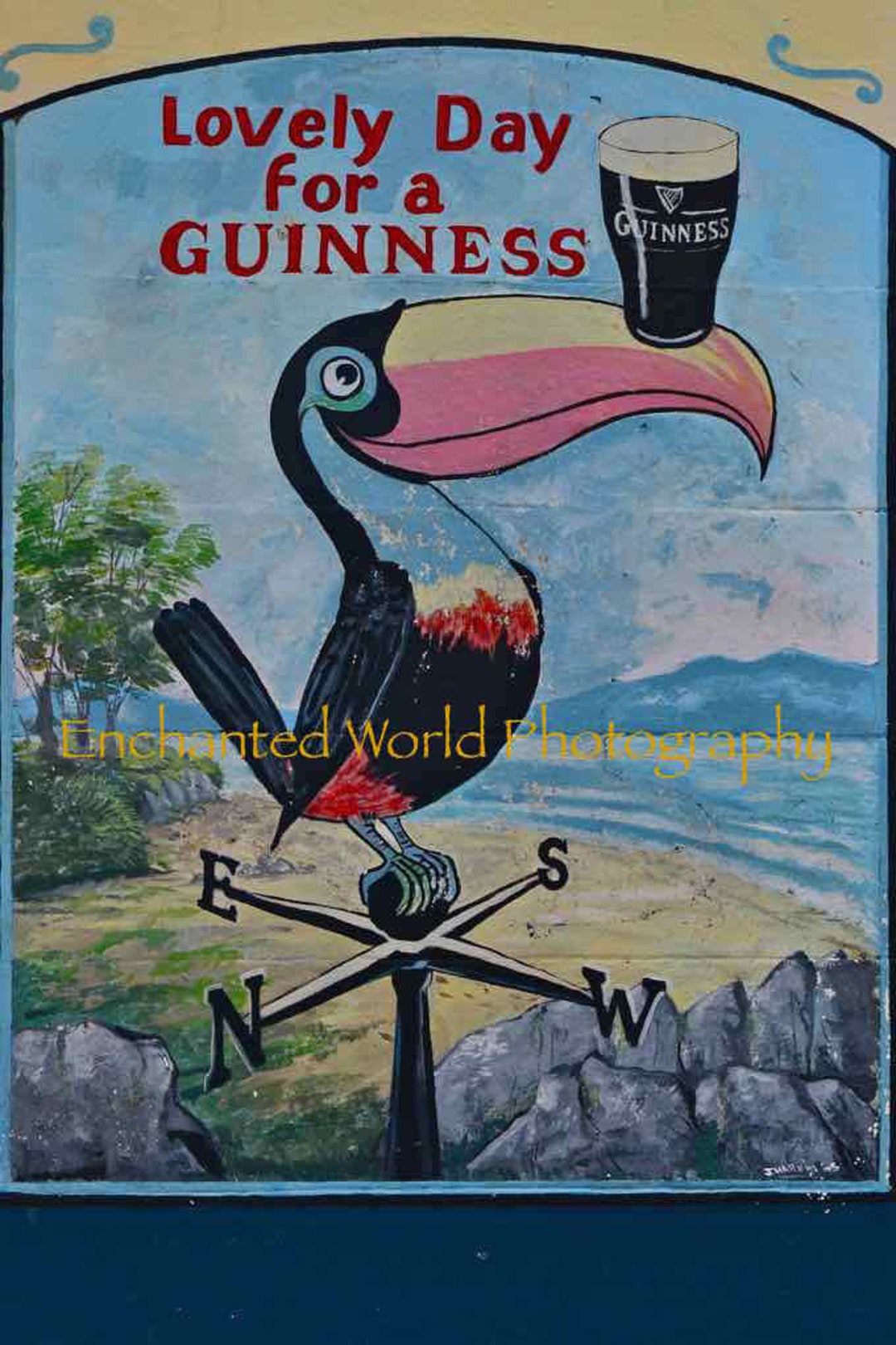 Guinness Art Print, Guinness Lovely Day, Pub Art Print, Donnegal Photo ...