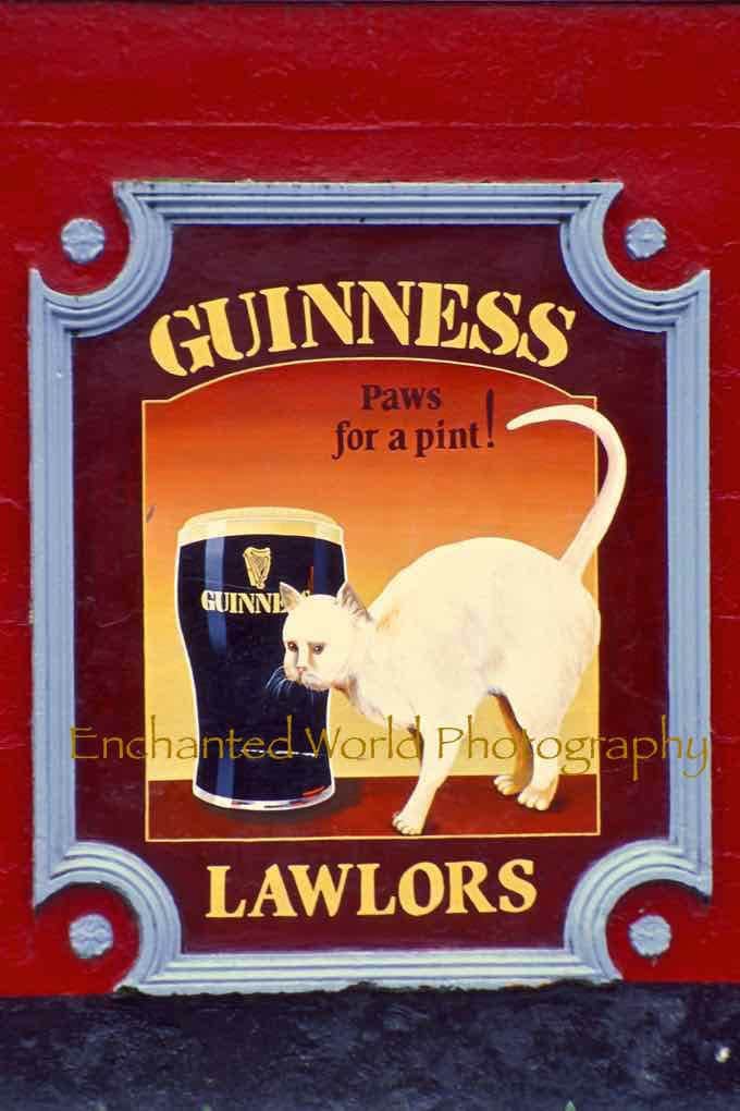 Art & Collectibles Guinness Irish Pub Poster Print Photography Black ...