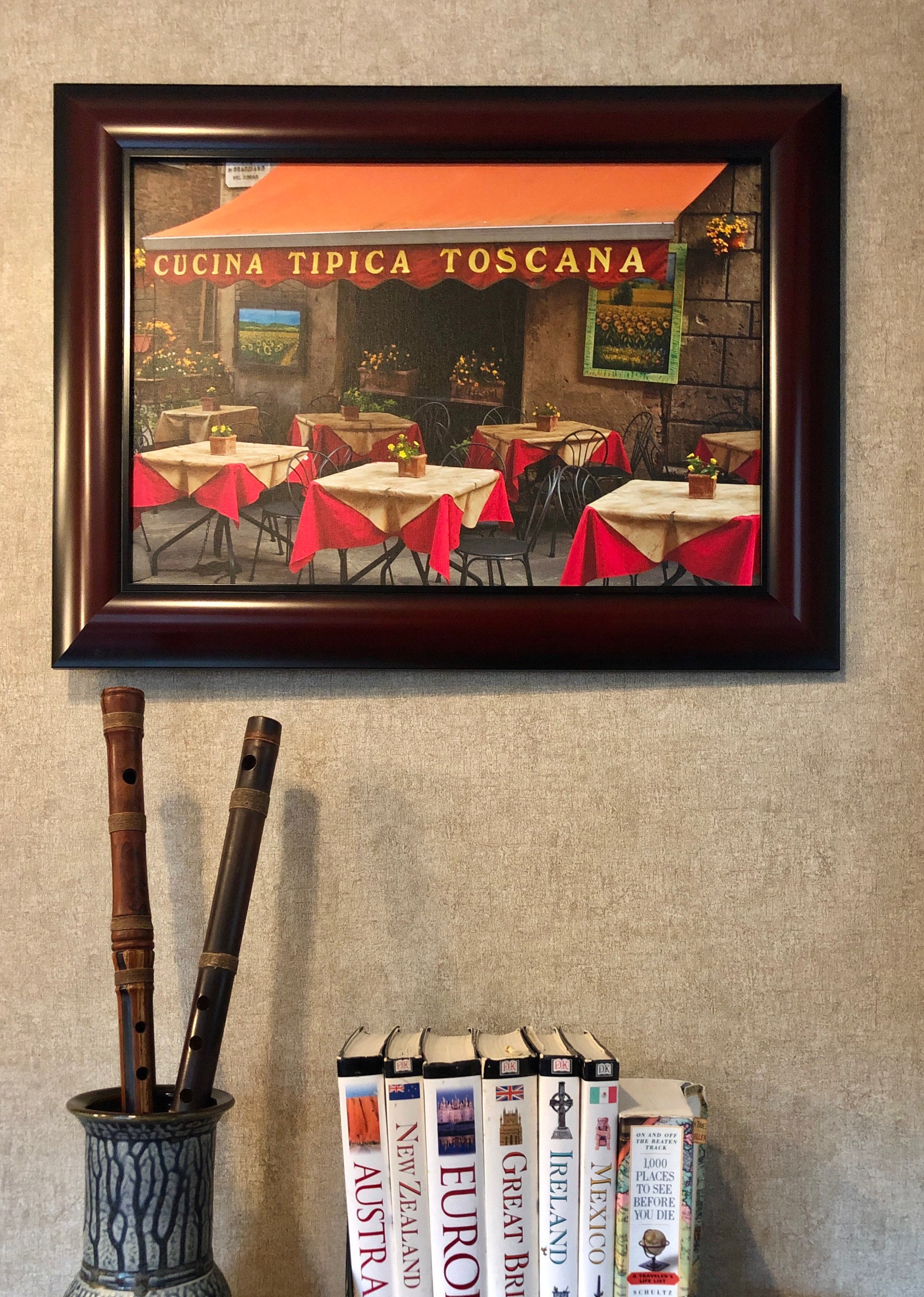 Impresión de café toscano, foto de Montepulciano, foto de la ciudad de ...