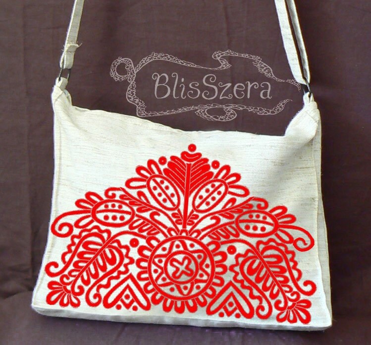 Vintage Kalotaszegi Irasos Embroidery Pattern, Red Work, Hungarian Folk ...