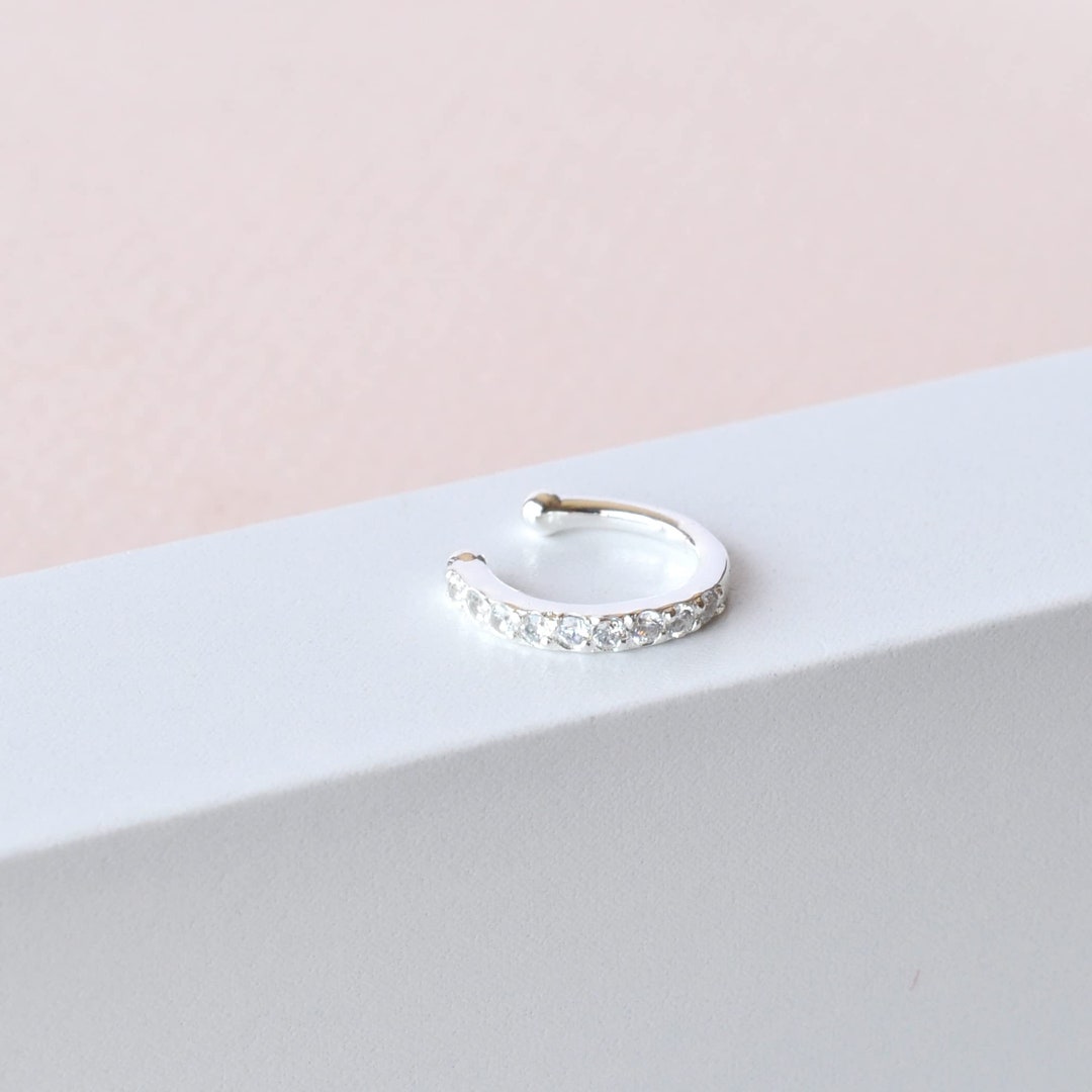 Delicate Helix Cuff, Upper Ear Cuff, No Piercing Needed, Fake Helix ...