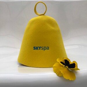 Sauna Hat Yellow ,felted Banya Hat - Etsy