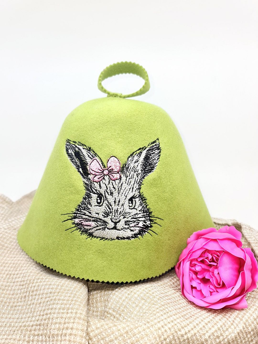 Sauna Hat Rabbit - Etsy