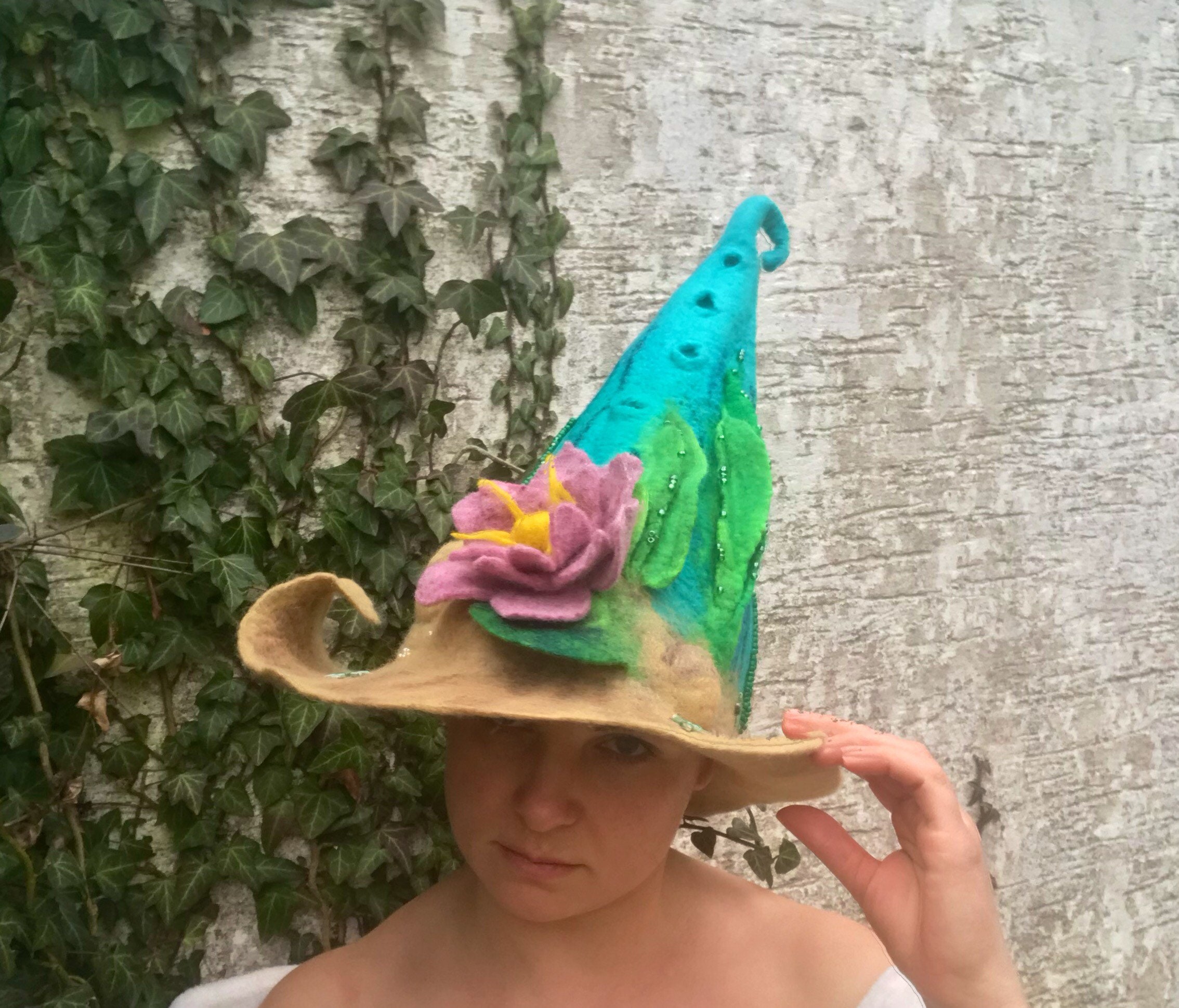 Sauna Hat Water Fee Hat See Underwater Hat Water Witch Hat - Etsy