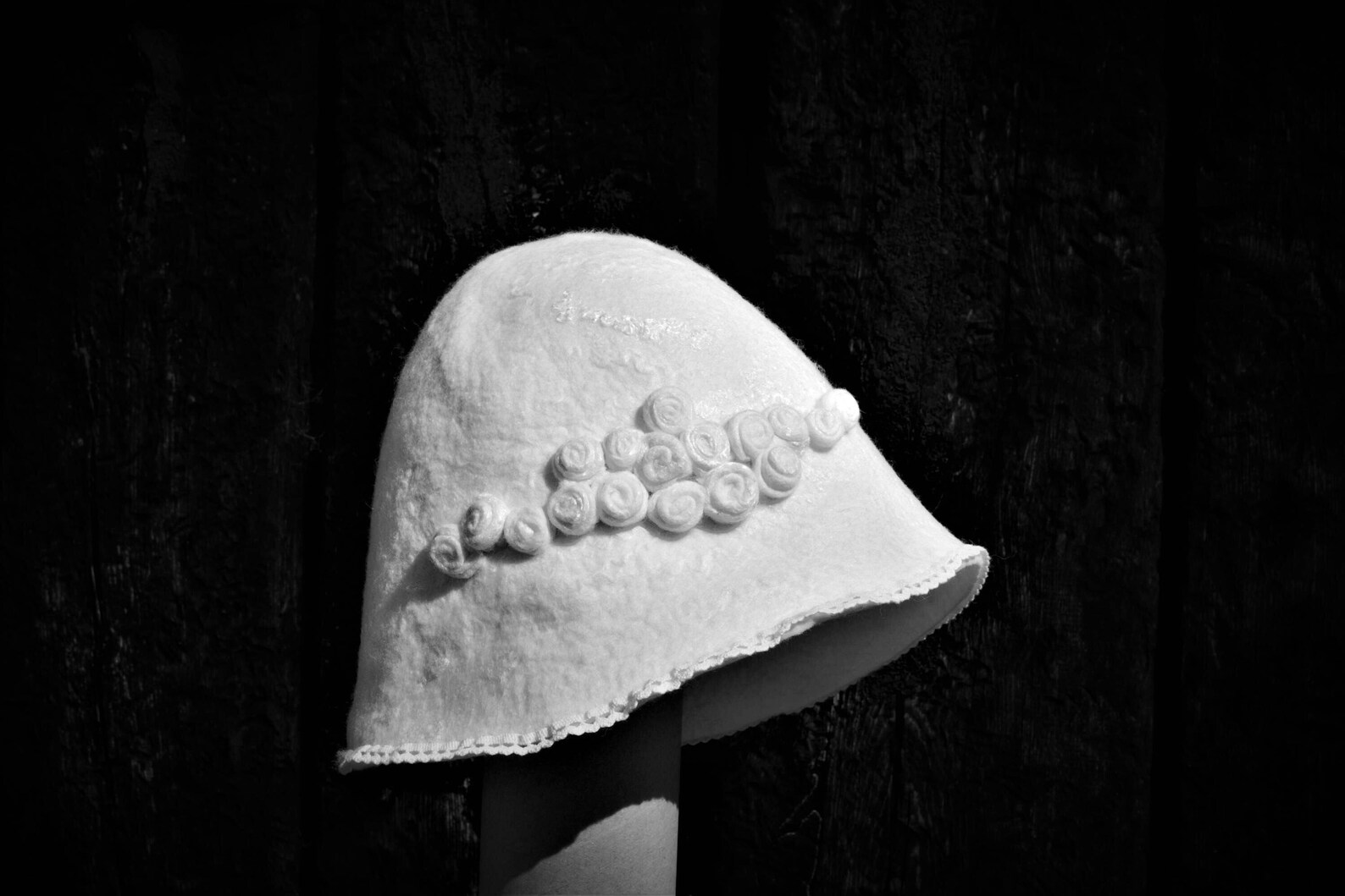 Sauna Hat for Woman Felted Hat Banya Cap Hat for Bride - Etsy