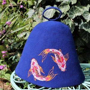 Sauna Hat Fish Koi Customer Colors - Etsy