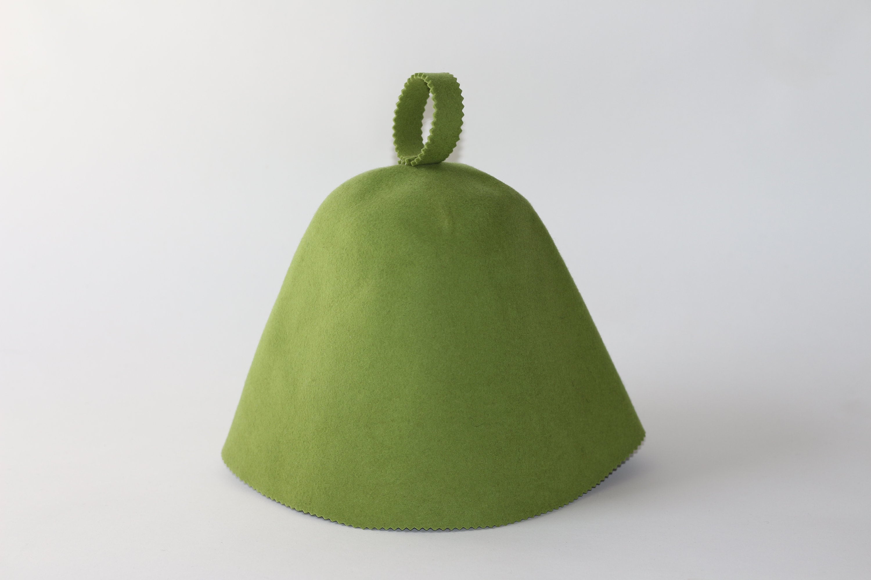 Sauna Hat Green Color felted Banya Hat - Etsy
