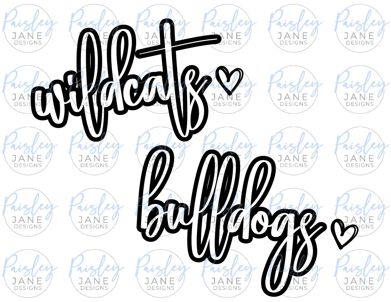 Custom SVG | Team Mascot; Custom Cut File, Custom School Team Name SVG ...