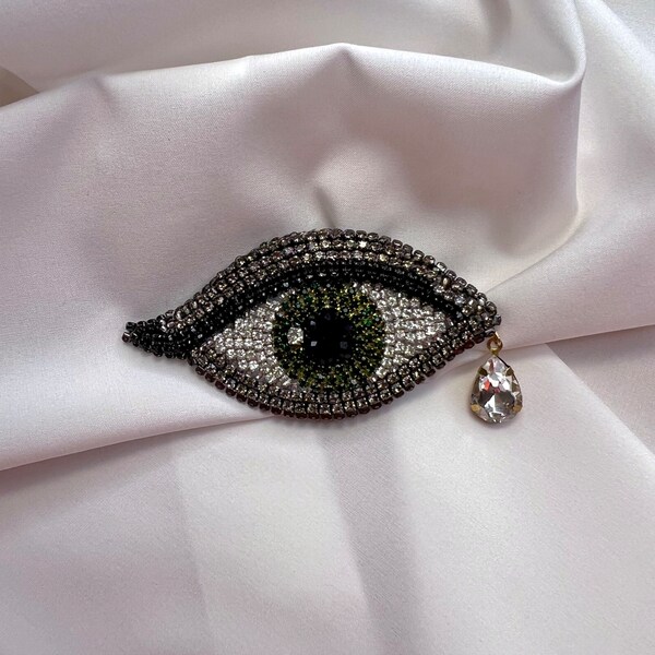 Evil Eye Brooch - Etsy