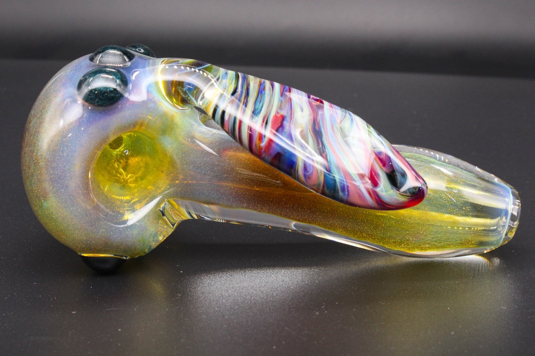 Thick Hand Pipe / Color Changing Glass - Etsy