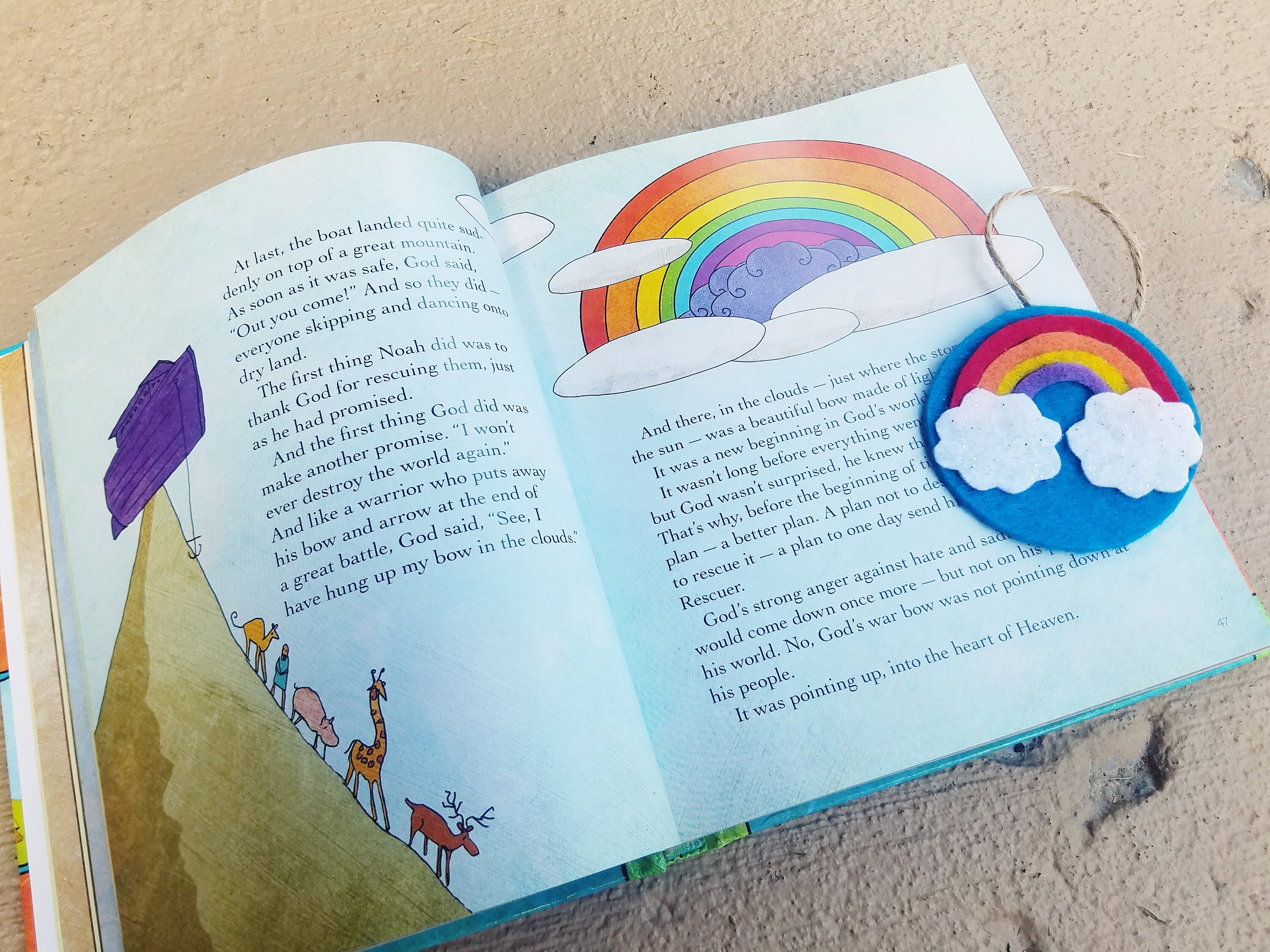 Jesus Storybook Bible Children's Jesse Tree Felt Ornaments**corresponds ...