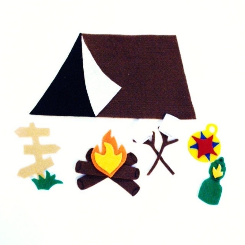 Felt Camping Set - Etsy