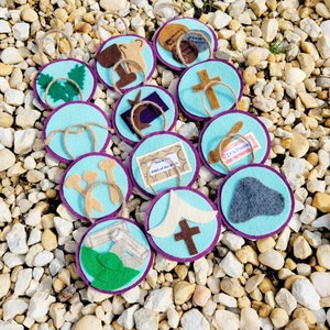 Easter Story Resurrection Felt Ornaments**set of 12** - Etsy