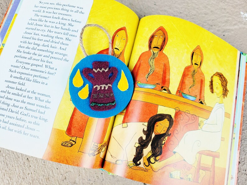 Jesus Storybook Bible Easter Jesse Tree Felt Ornaments/easter Countdown ...