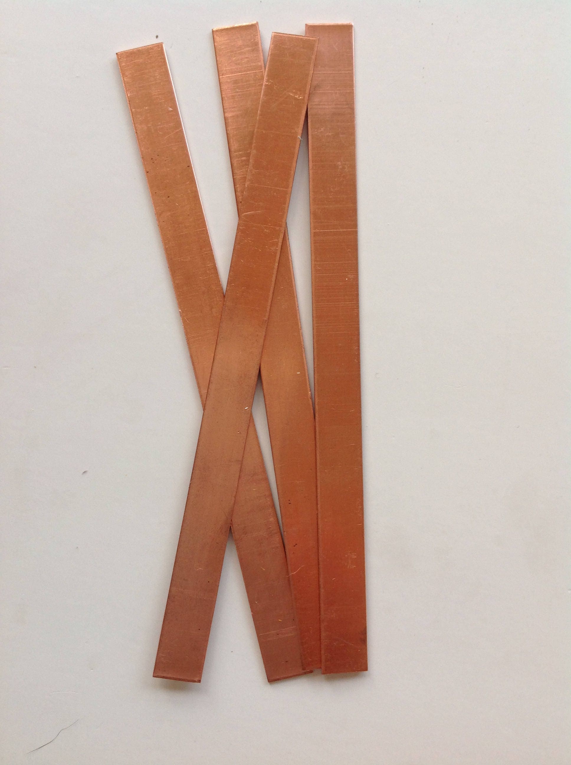 Pure Copper Blanks 1/2 X 6 17 Gauge, Four Pieces - Etsy Hong Kong