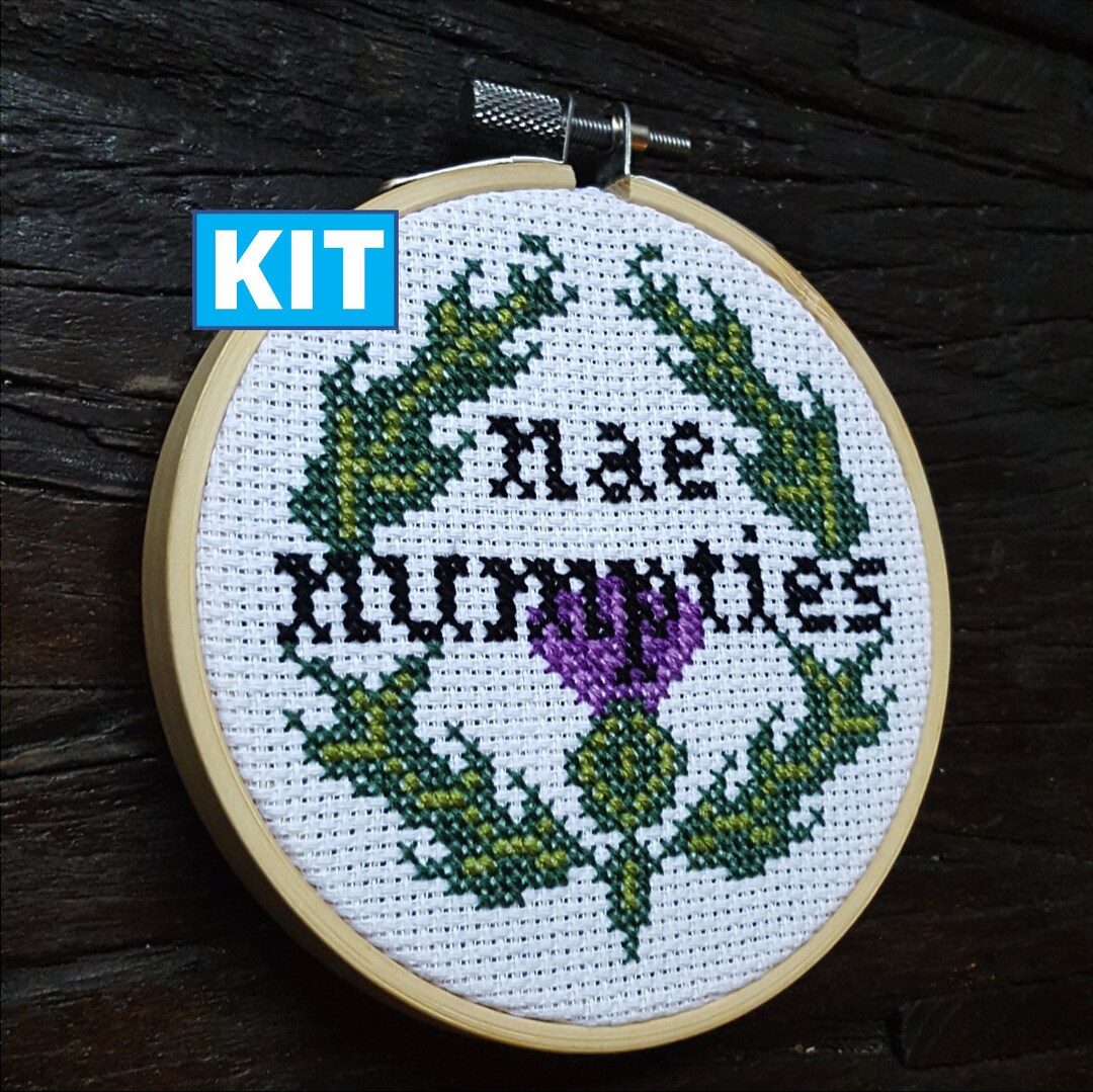 Nae Numpties Cross Stitch Kit - Etsy