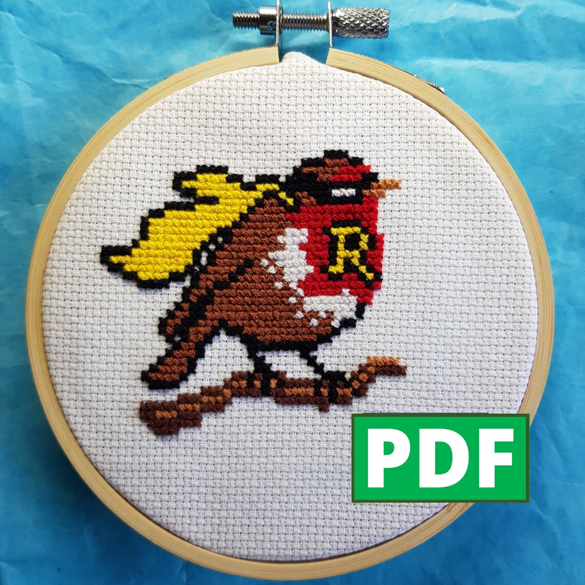 Robin PDF Cross Stitch Pattern for Instant Download - Etsy