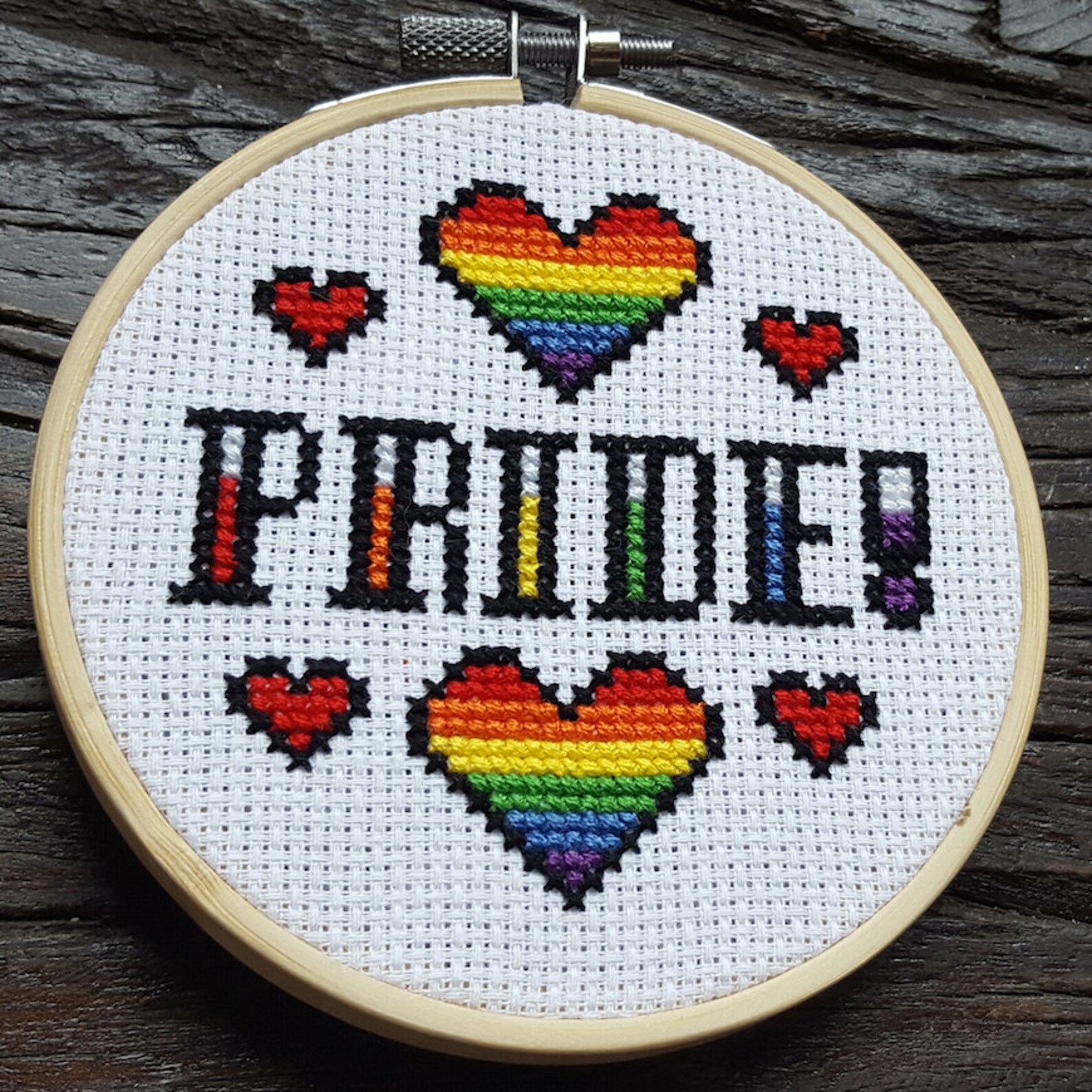 Pride Tattoo Cross Stitch Kit - Etsy UK