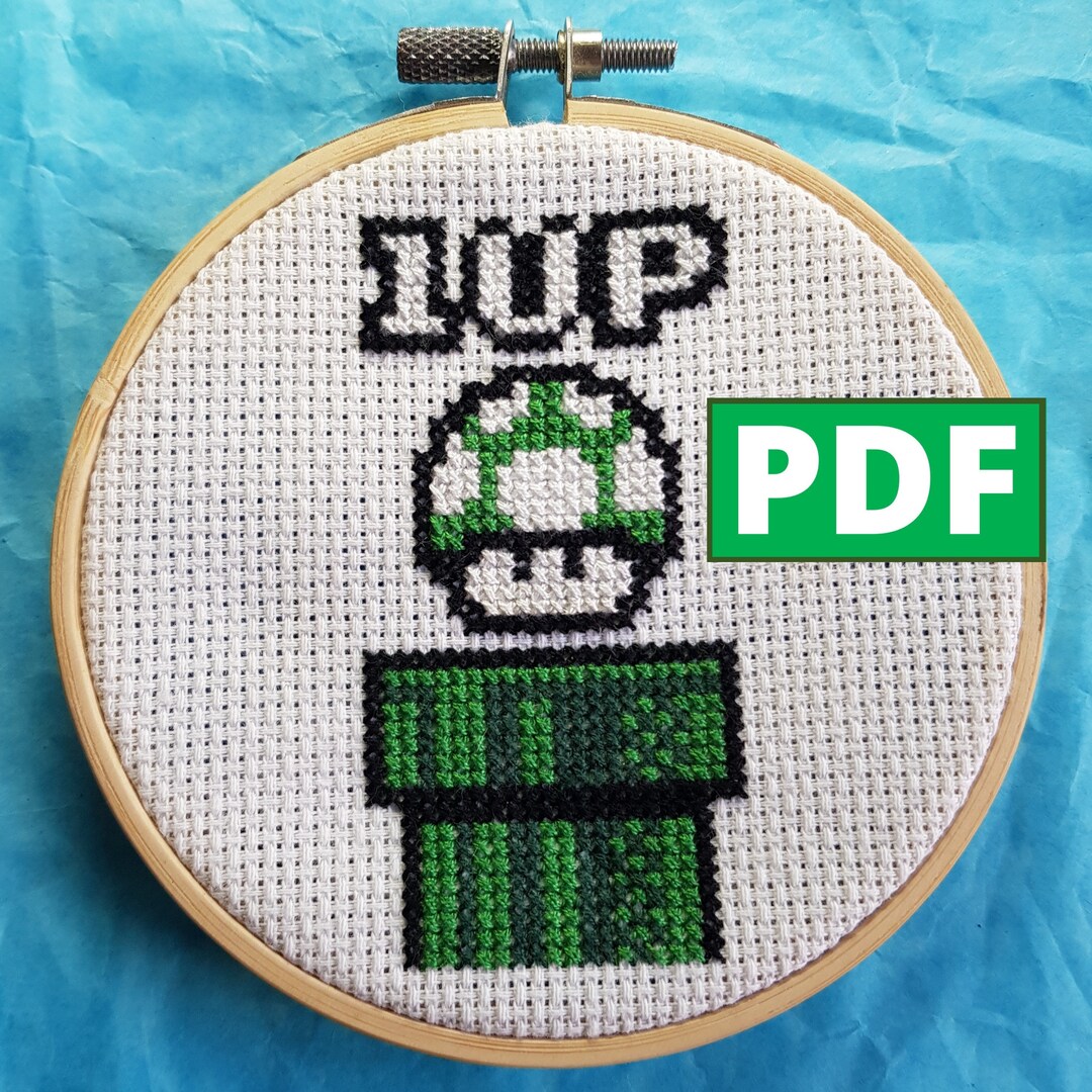 1UP PDF Cross Stitch Pattern for Instant Download - Etsy