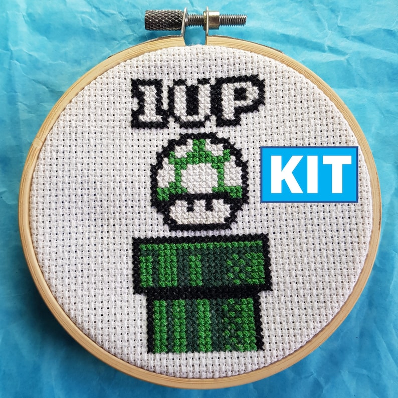 1 UP Cross Stitch Kit - Etsy UK