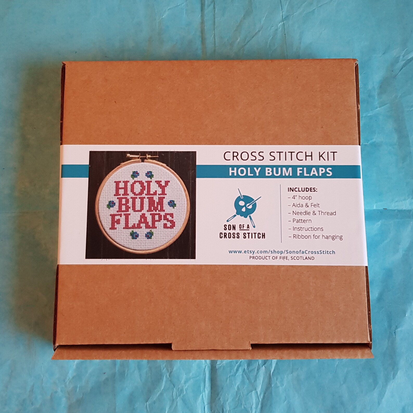 Holy Bum Flaps Cross Stitch Kit - Etsy