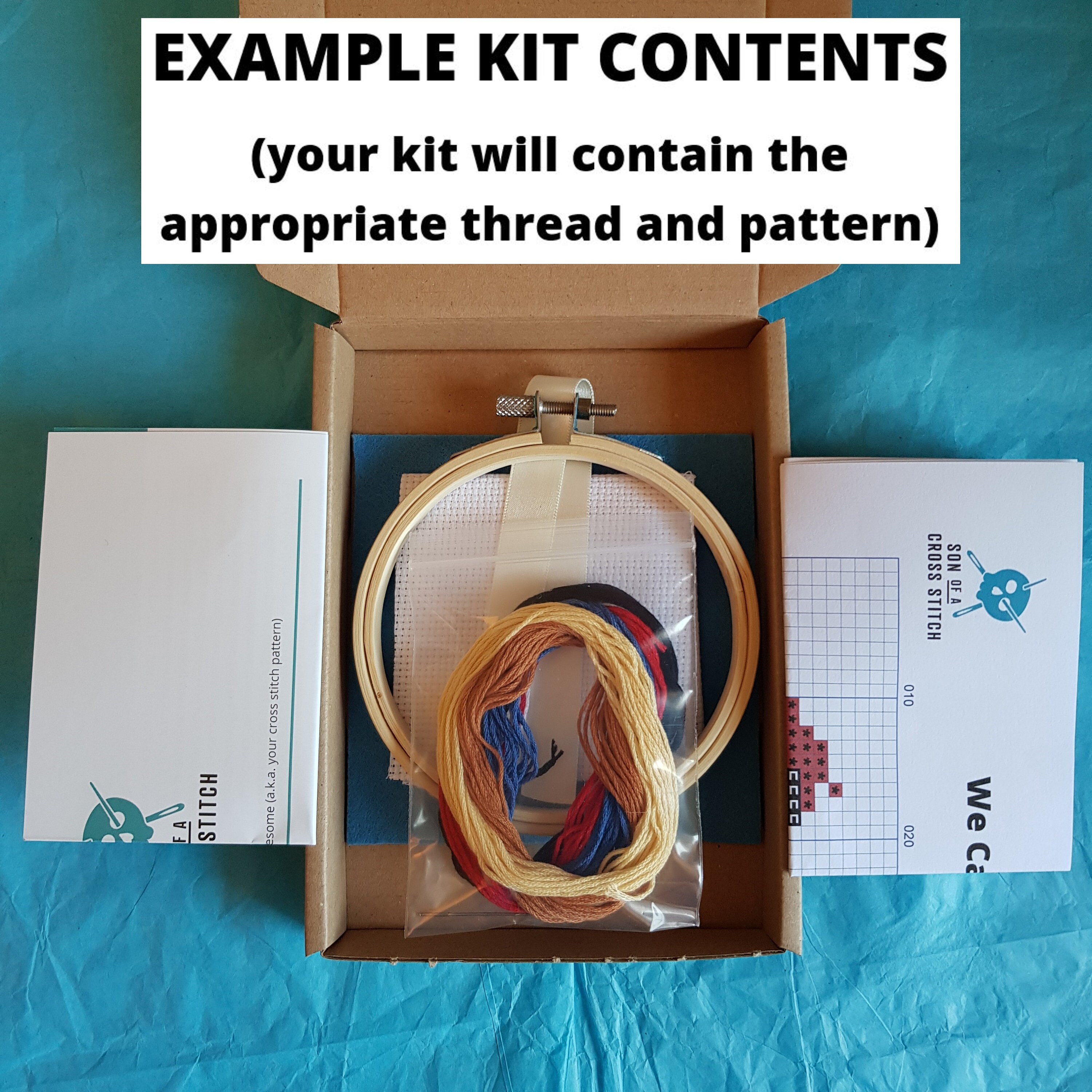 Pocket Aces Cross Stitch Kit - Etsy