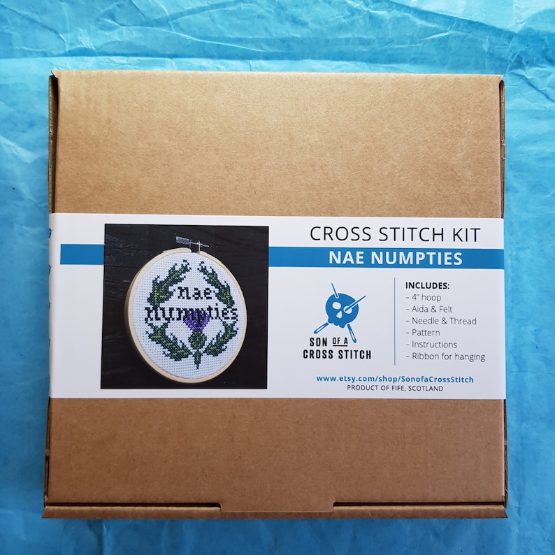 Nae Numpties Cross Stitch Kit - Etsy