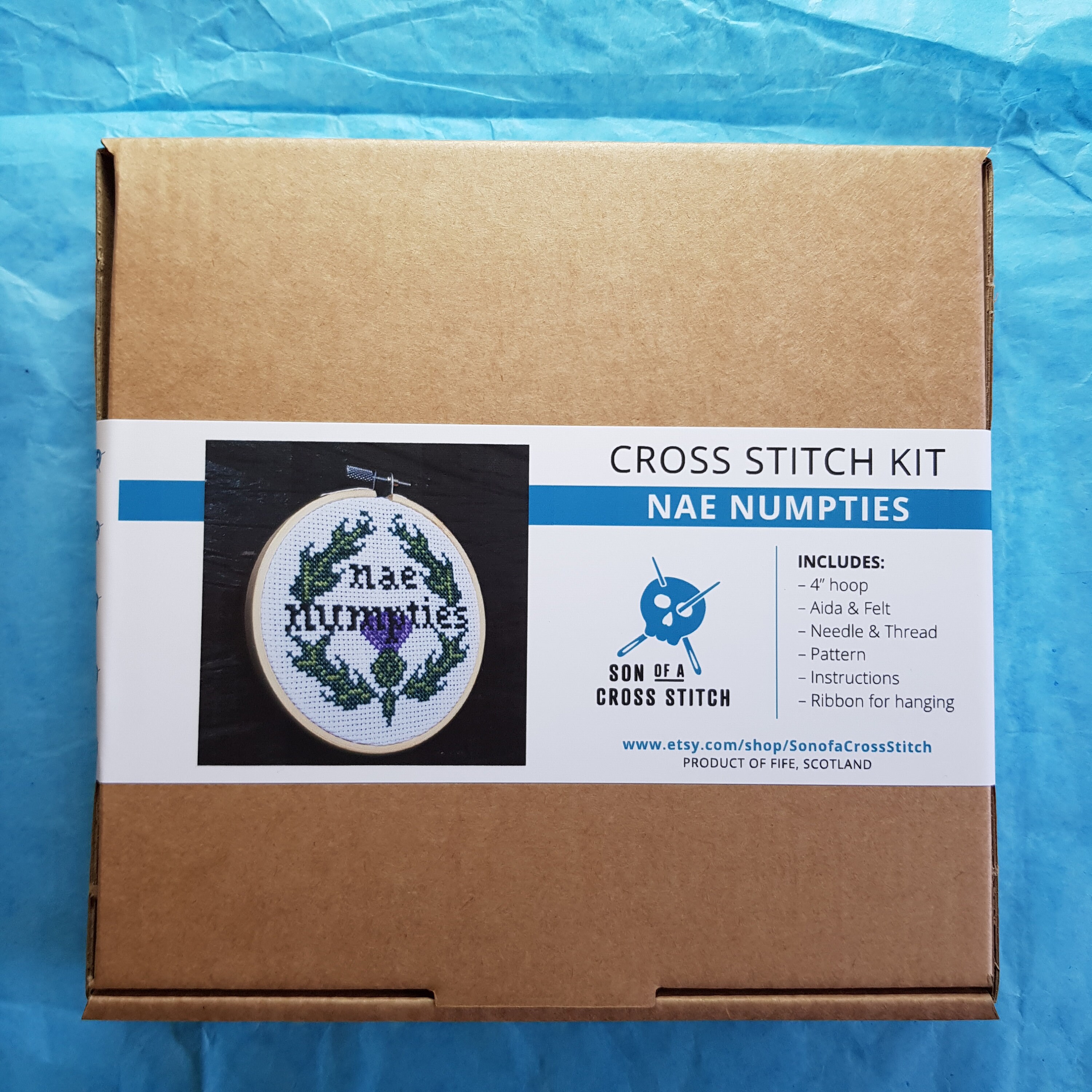 Nae Numpties Cross Stitch Kit - Etsy