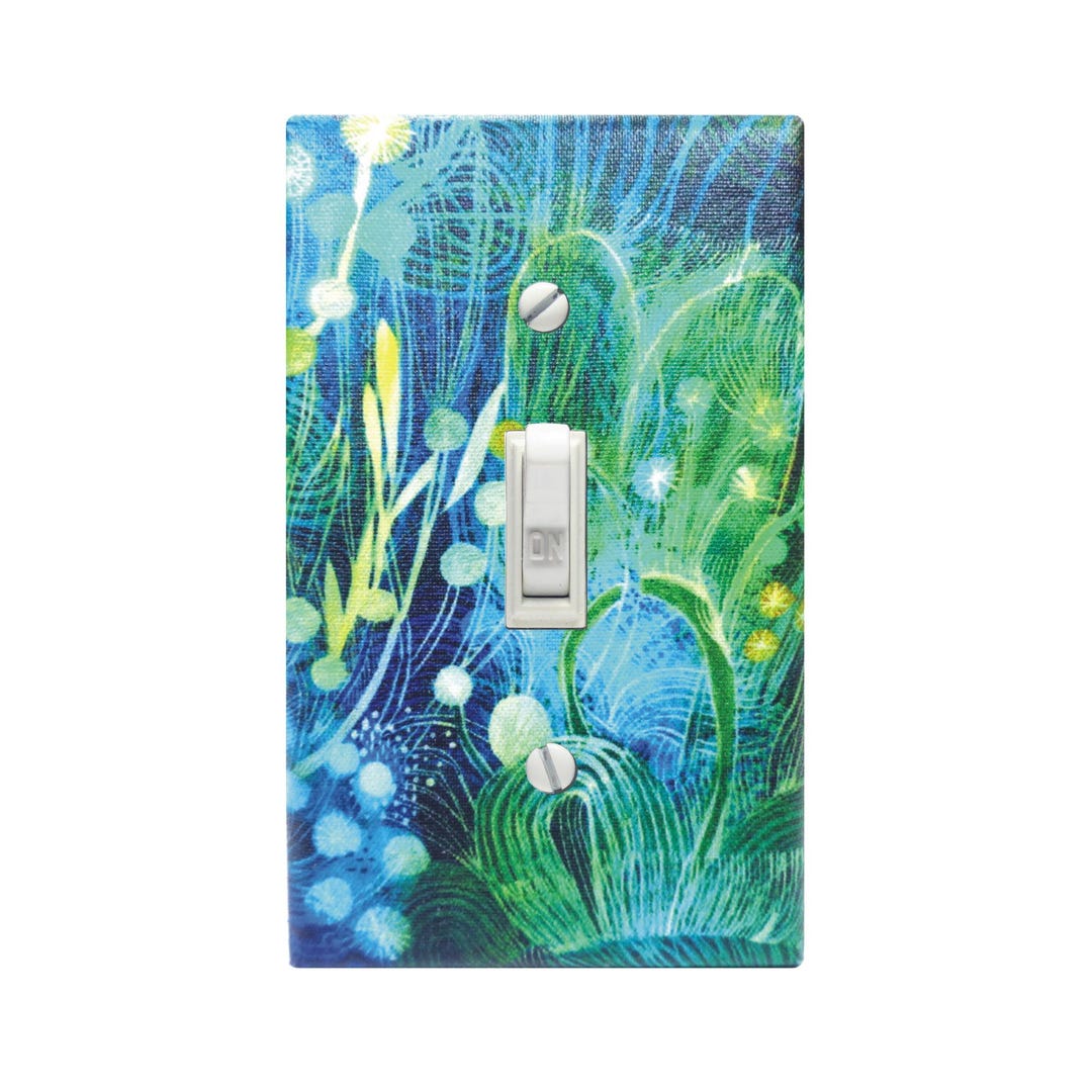 Enchanted Forest Switch Plate Cover, Magical Nature Switch Cover ...