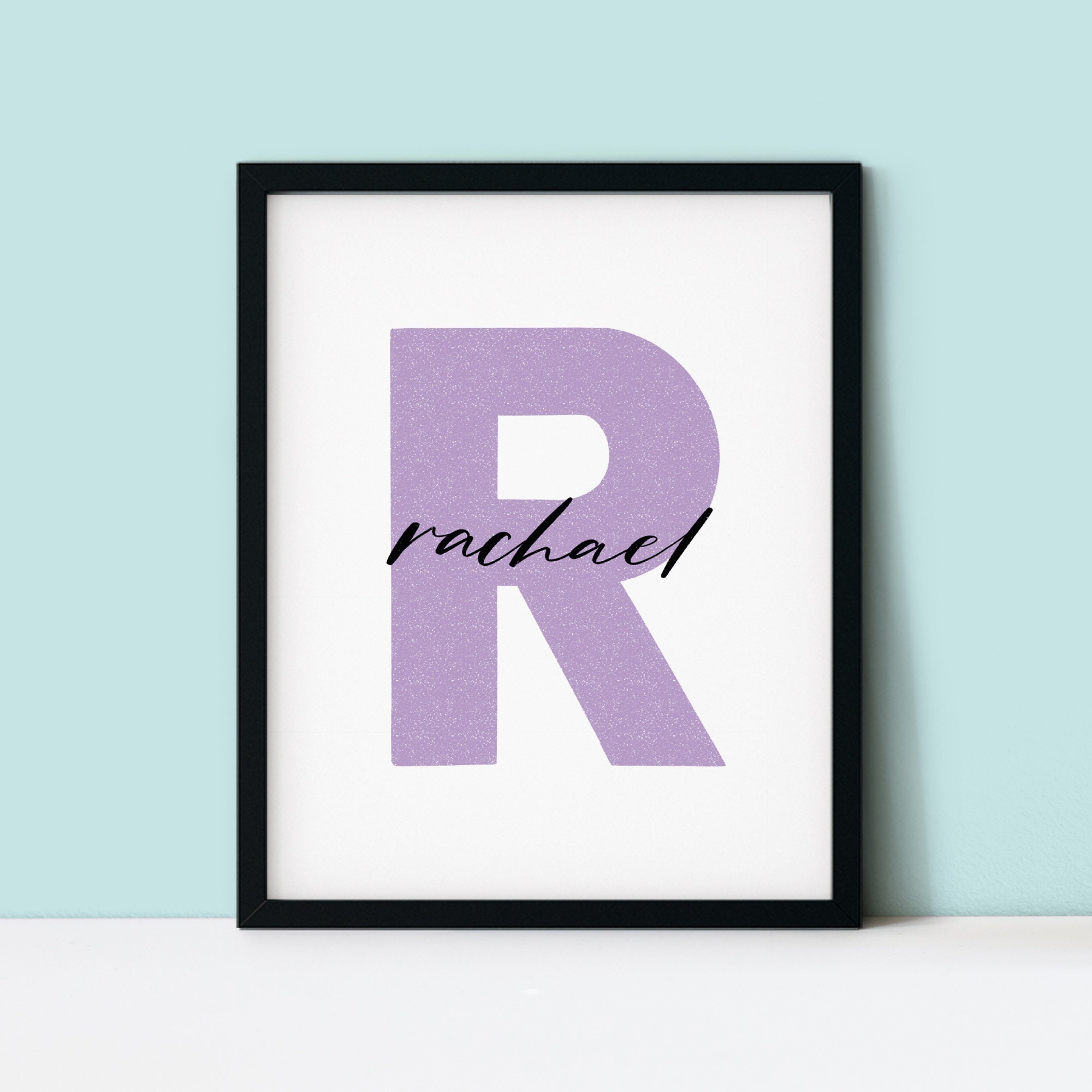 Art & Collectibles Prints Super Letter R Alphabet Print Personalized ...