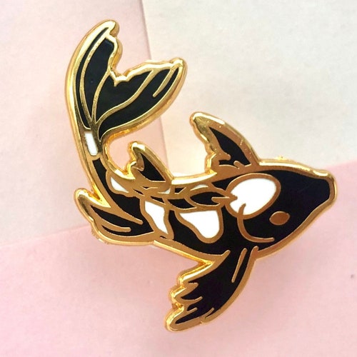 White Rabbit Enamel Pin - Etsy