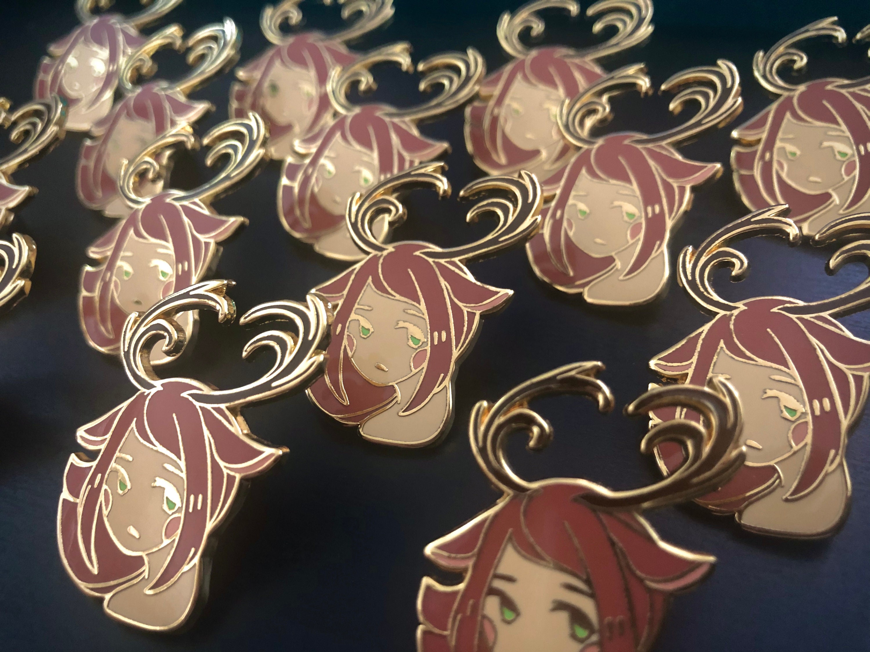 Fawn, the Cute Deer Girl - Enamel Pin - Etsy