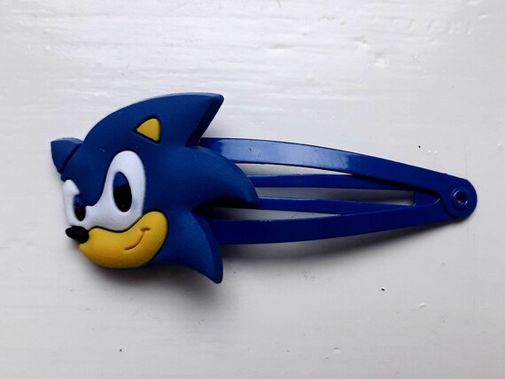 Sonic the Hedgehog Snap Hair Clips Pack of 2 Blue - Etsy