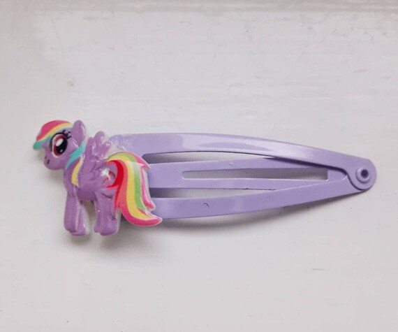 My Little Pony Snap Hair Clips Pack of 2 Lilac | Etsy