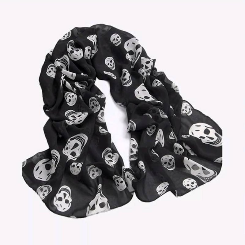 Skull Scarf - Etsy