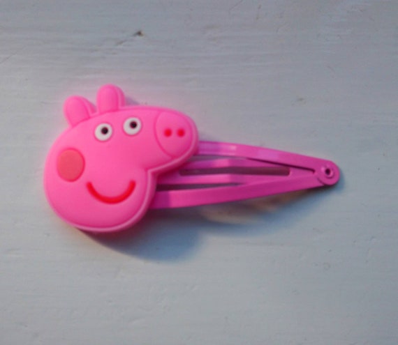 Peppa Pig Snap Hair Clips Pack of 2 Pink - Etsy