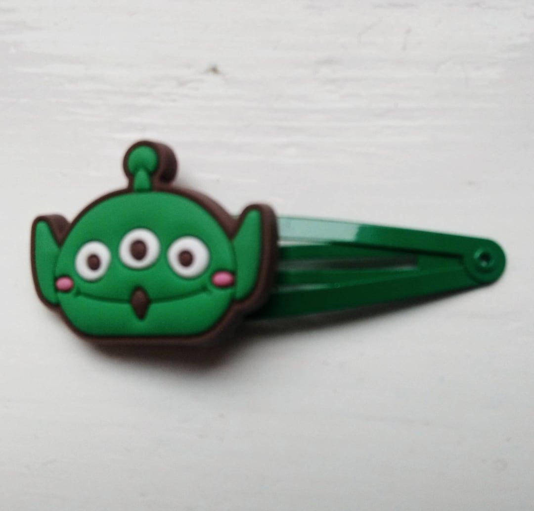 Toy Story Alien Snap Hair Clips Pack of 2 Green - Etsy