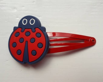 Apple Snap Hair Clips Pack of 2 Red - Etsy