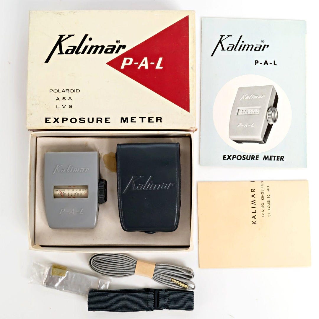 Vintage Kalimar P-A-L Selenium Cell Exposure Meter - Works - Etsy