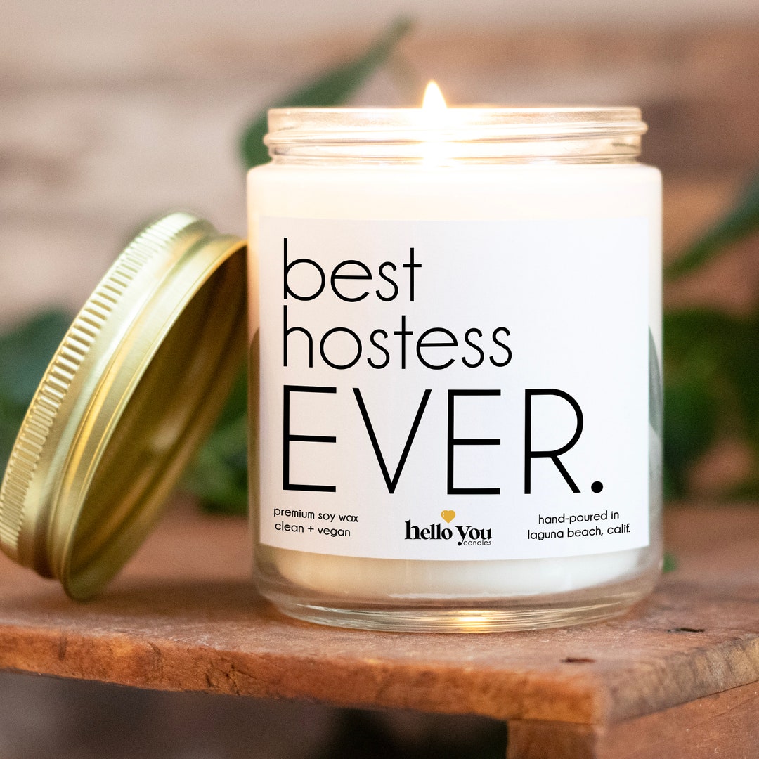 Hostess Gift Candle Best Hostess Ever Gift Hostess Gift Idea Bridal ...