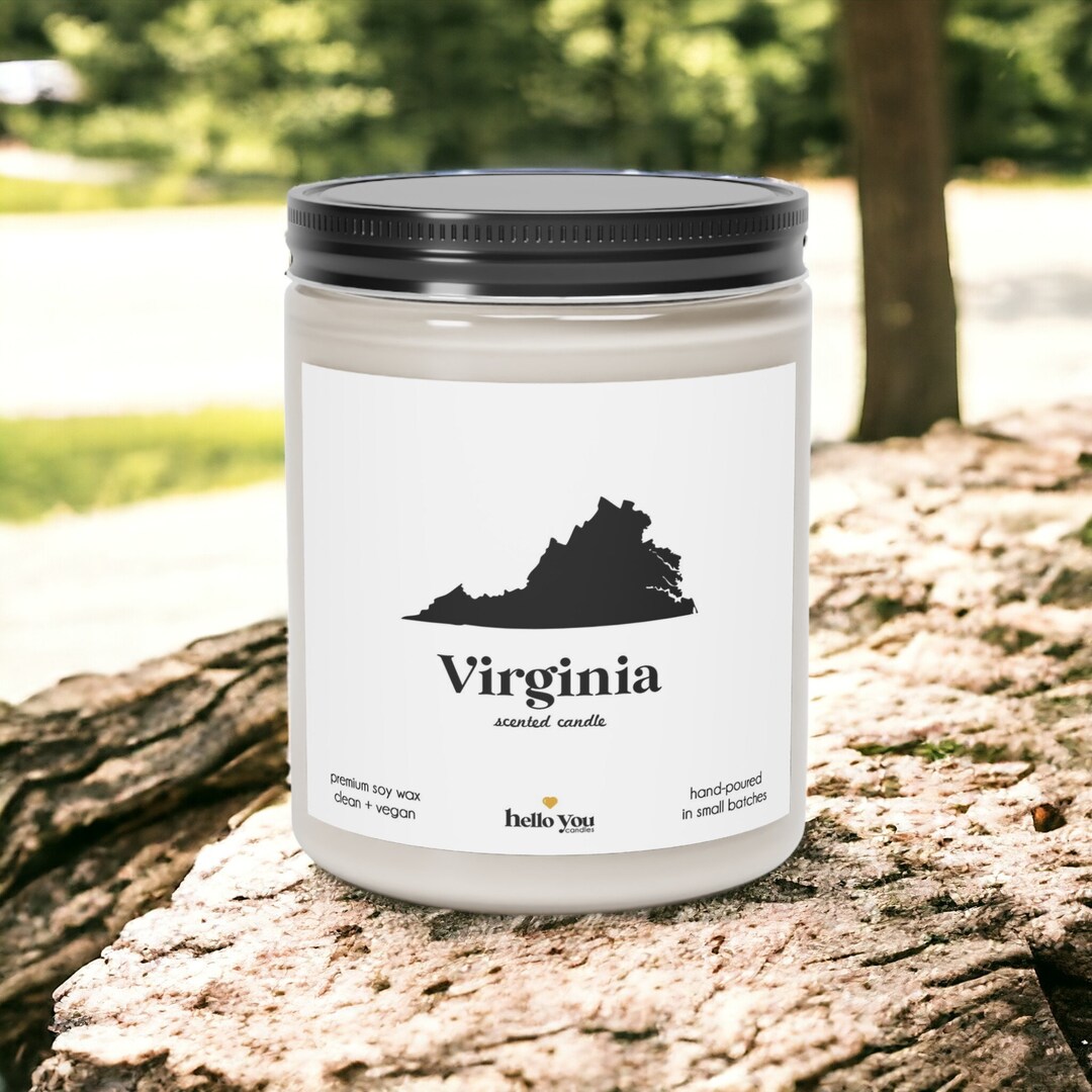 Virginia Scented Candle - Homesick Gift | Miss Home Gift | State ...