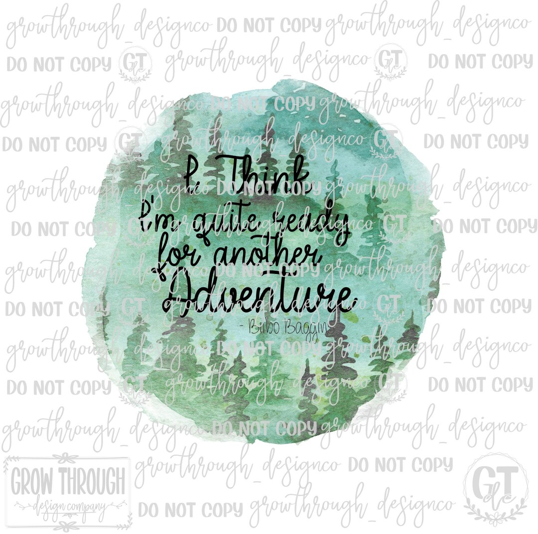 Ready for Adventure - Png Only - Etsy