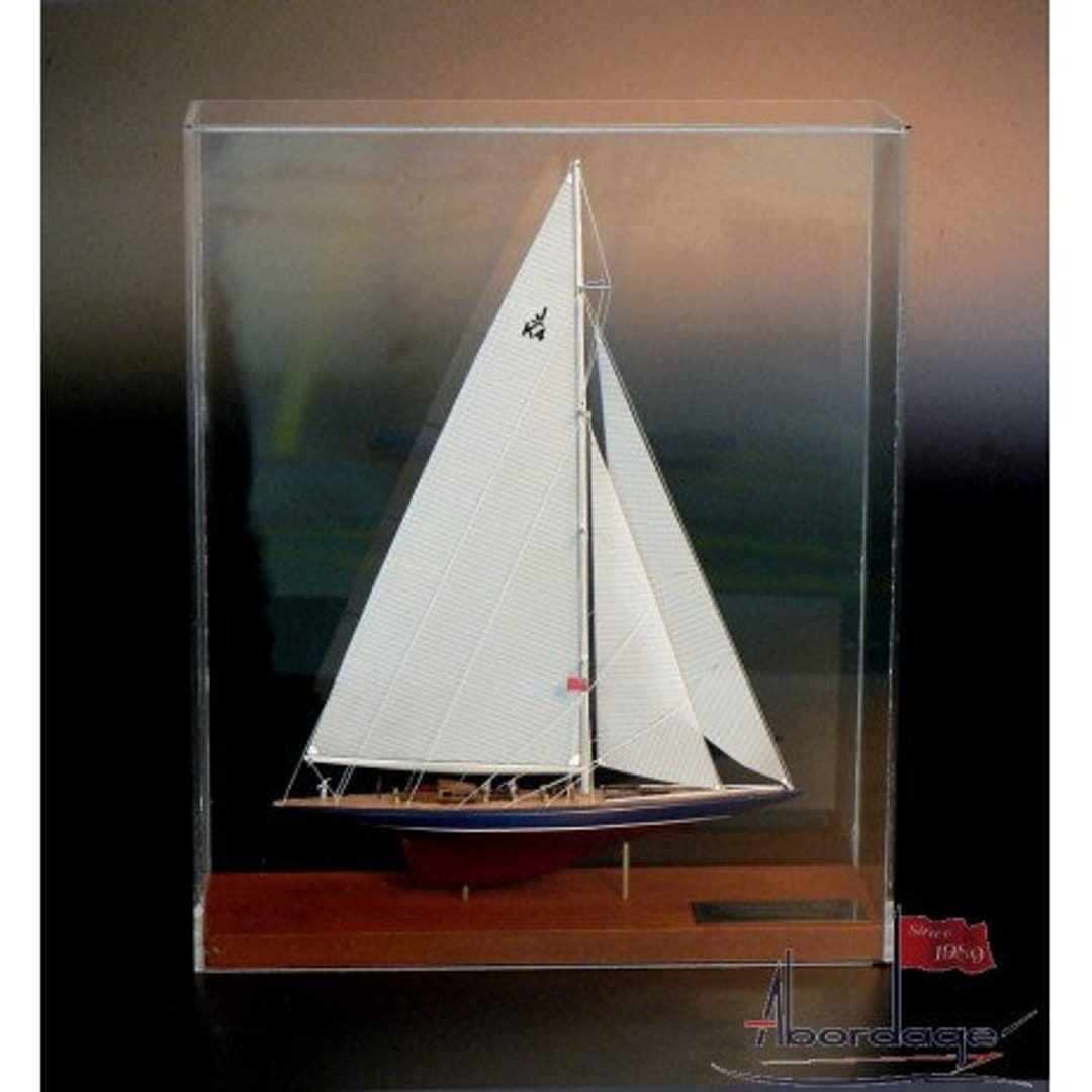 Yacht Model Classic J Class Yacht endeavour America's Cup - Etsy