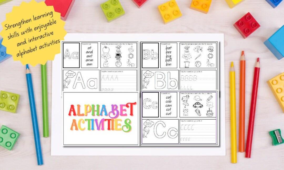 Alphabet Activity Sheets - Printable Handwriting Practice ...