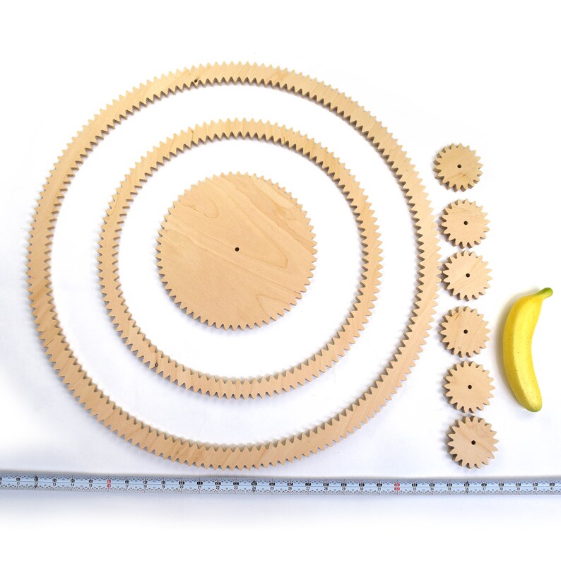 Double Planetary Gear Set 1/2 Plywood | Etsy