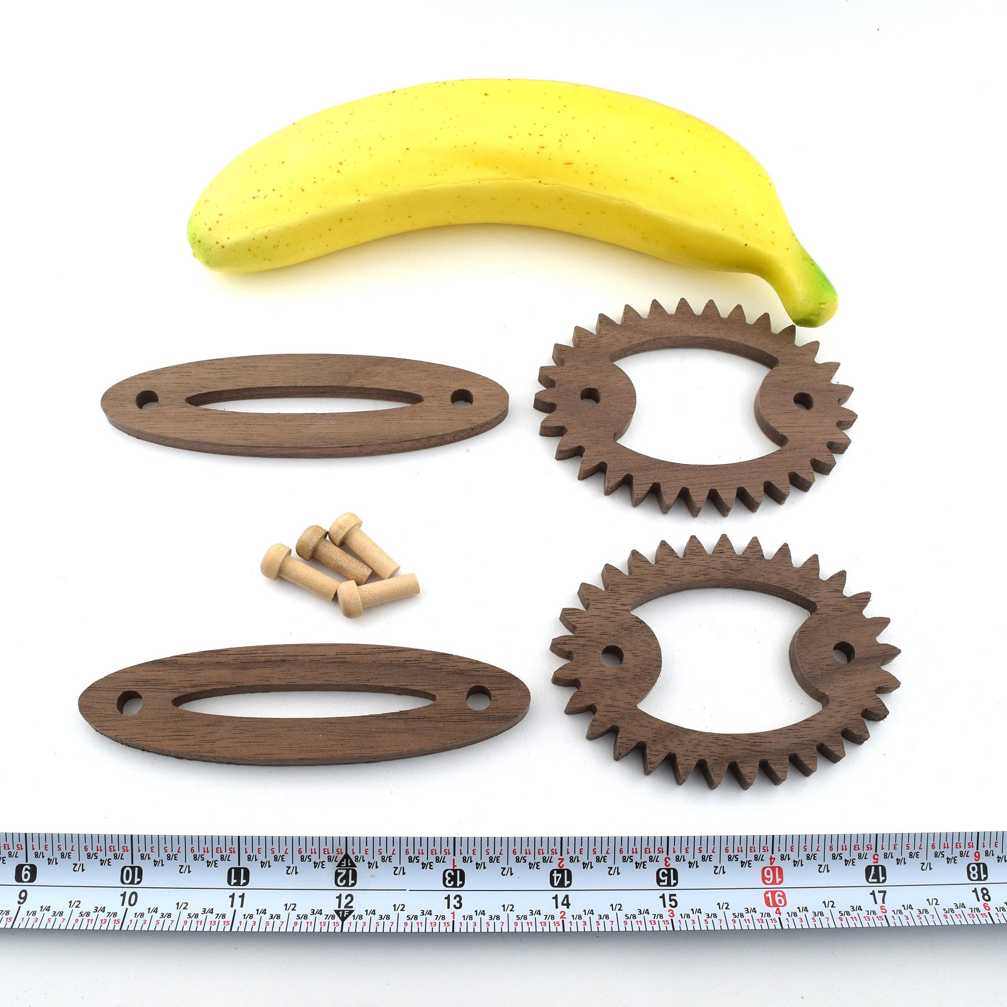 Walnut Crosslink Ellipse Gear Kit - Etsy