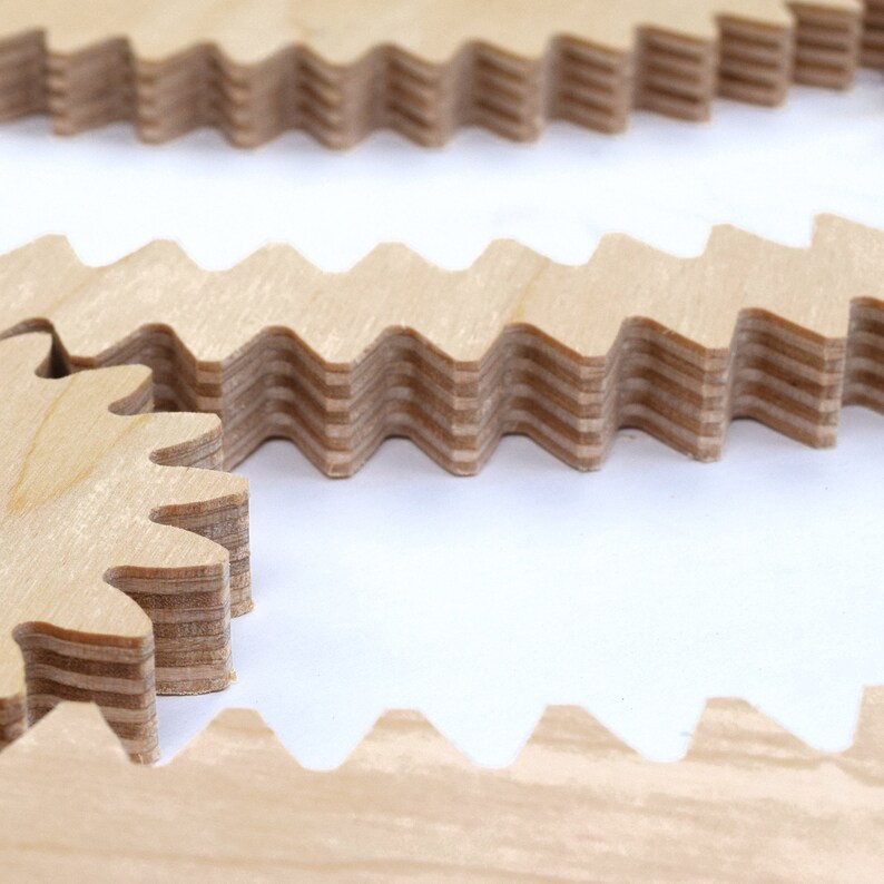 Double Planetary Gear Set 1/2 Plywood | Etsy